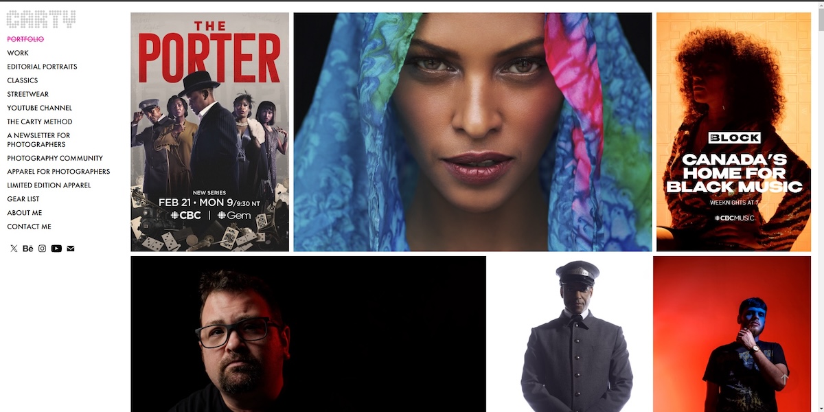 30 Brilliant Photography Portfolios to Inspire You | Honcho