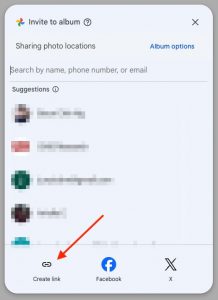 How to Create a Link to Share Photos | Honcho