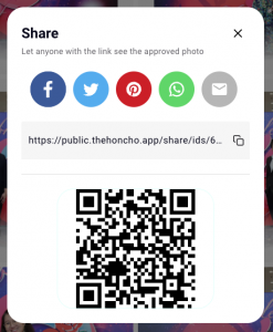 How to Create a Link to Share Photos | Honcho