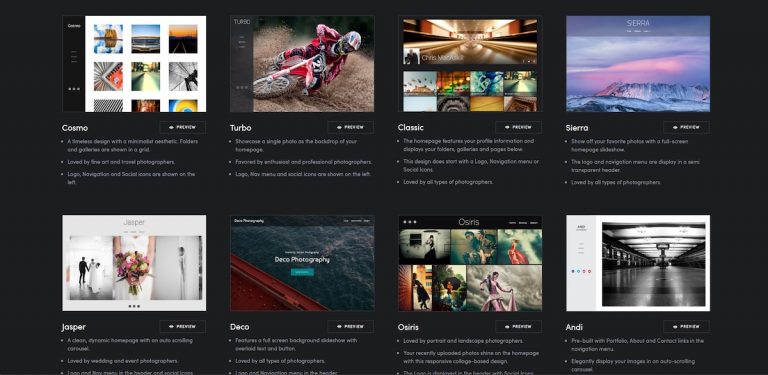 10 Best Website Builders for Photographers in 2025 | Honcho