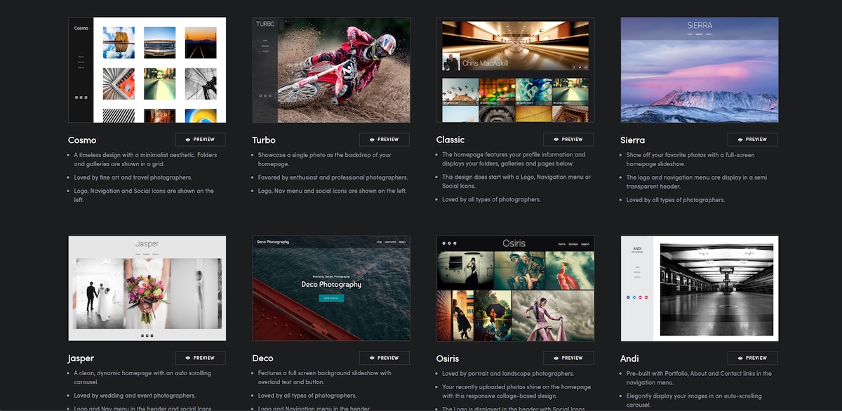 10 Best Website Builders for Photographers in 2025 | Honcho